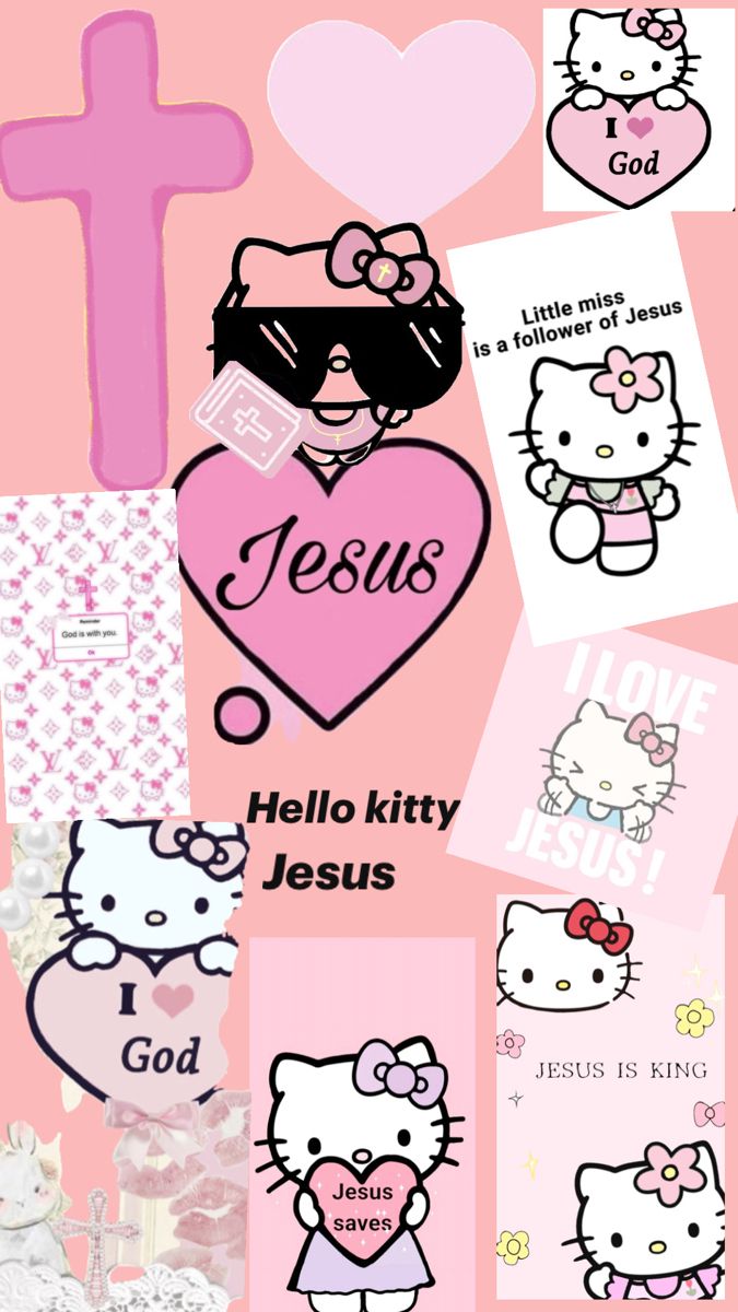 Jesus Hello Kitty Wallpapers - Wallpaper Cave