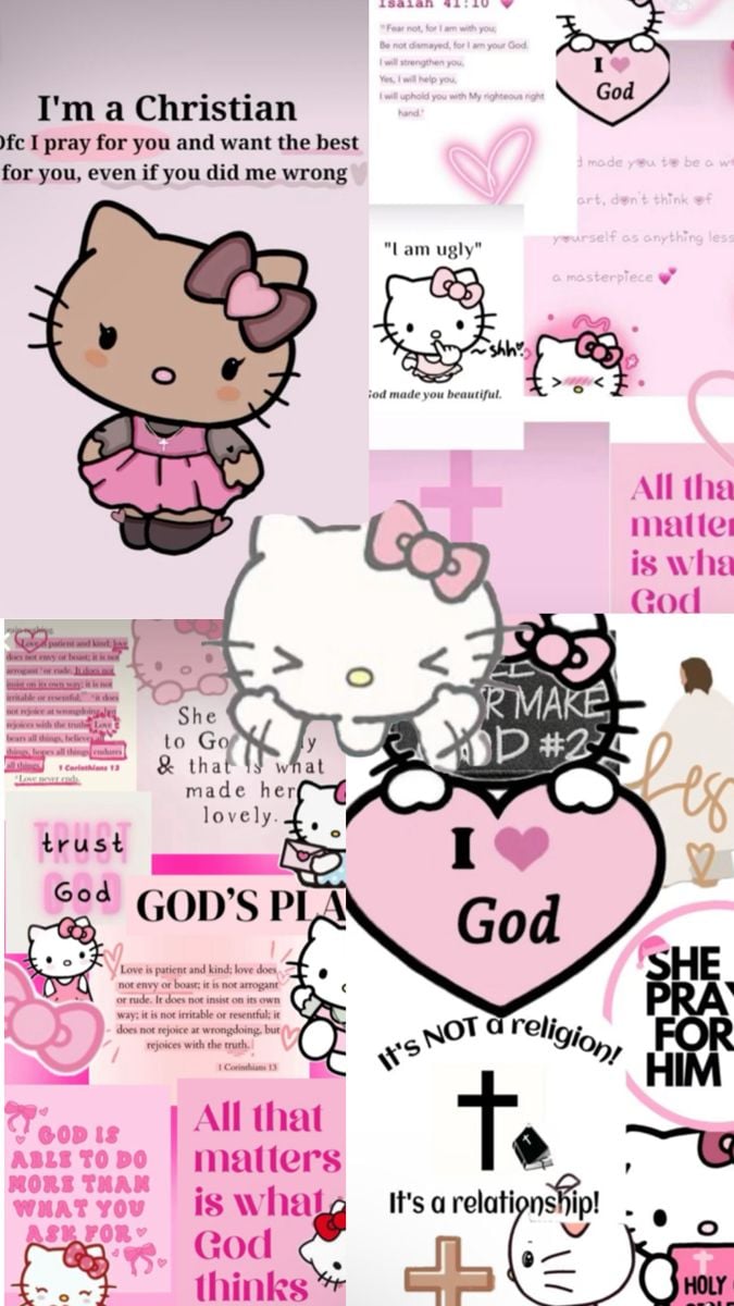 Jesus Hello Kitty Wallpapers - Wallpaper Cave