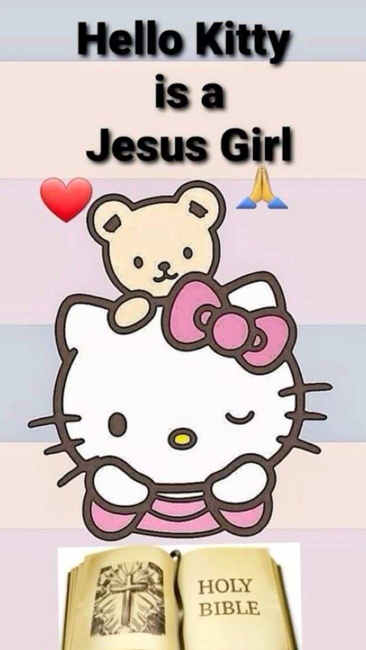 Jesus Hello Kitty Wallpapers - Wallpaper Cave