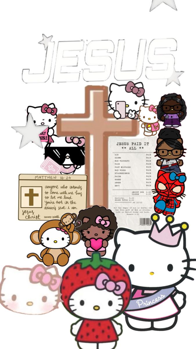 Jesus Hello Kitty Wallpapers - Wallpaper Cave