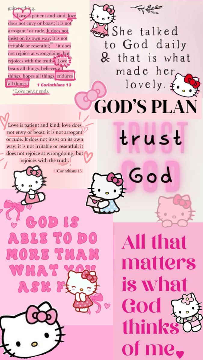Jesus Hello Kitty Wallpapers - Wallpaper Cave