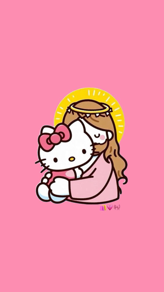 Jesus Hello Kitty Wallpapers - Wallpaper Cave