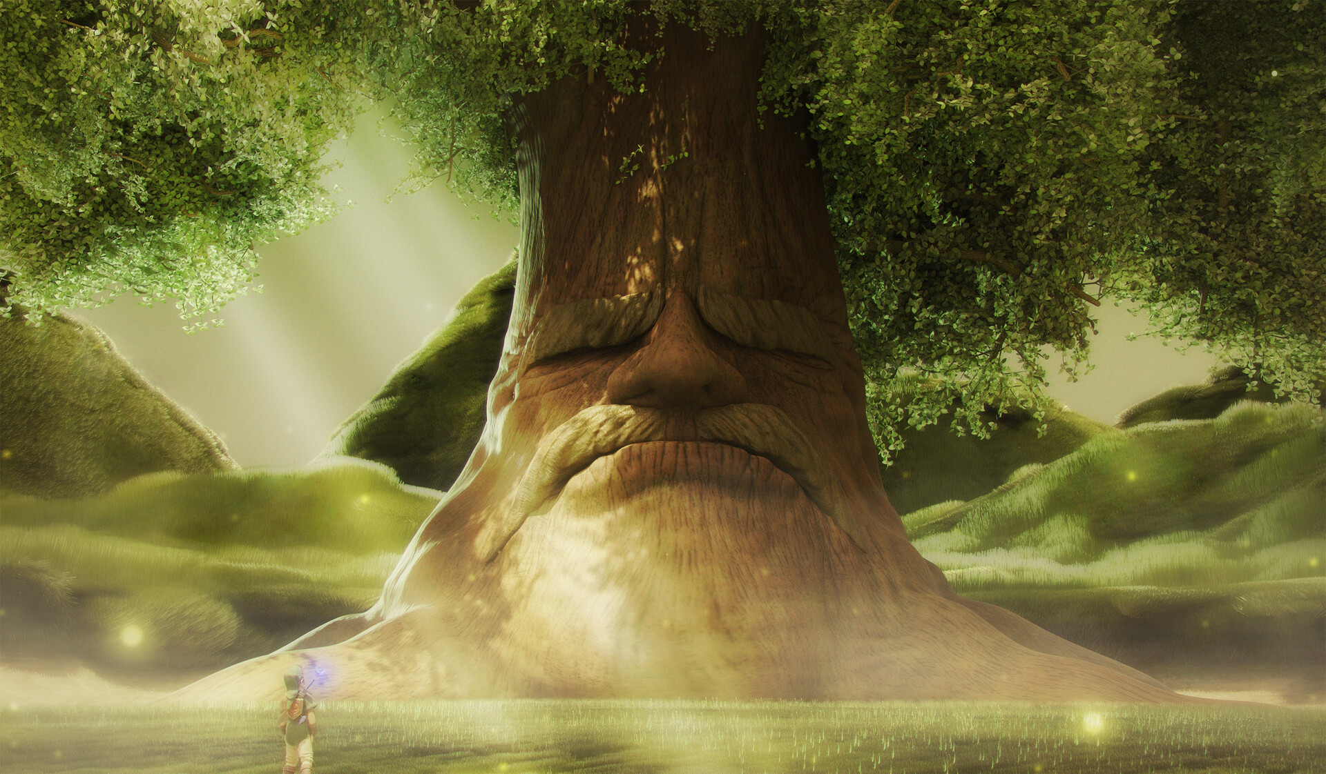 The Great Deku Tree Wallpapers - Wallpaper Cave