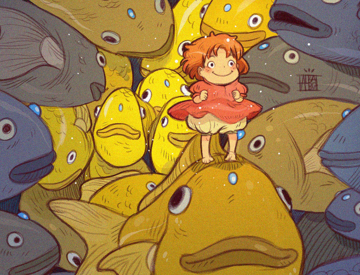 Ponyo PC Wallpapers - Wallpaper Cave