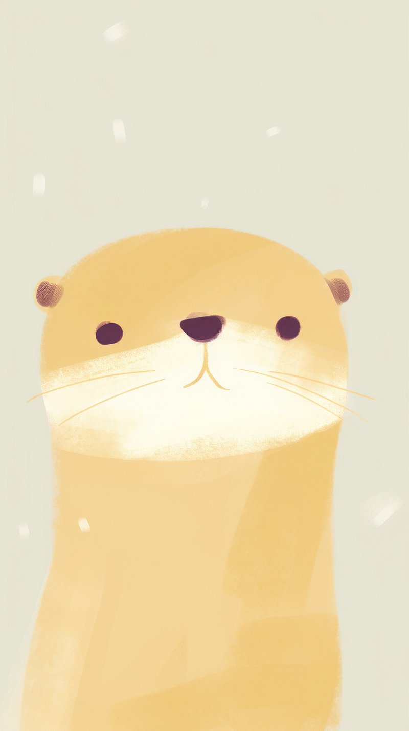 Cartoon Otter Wallpapers - Wallpaper Cave