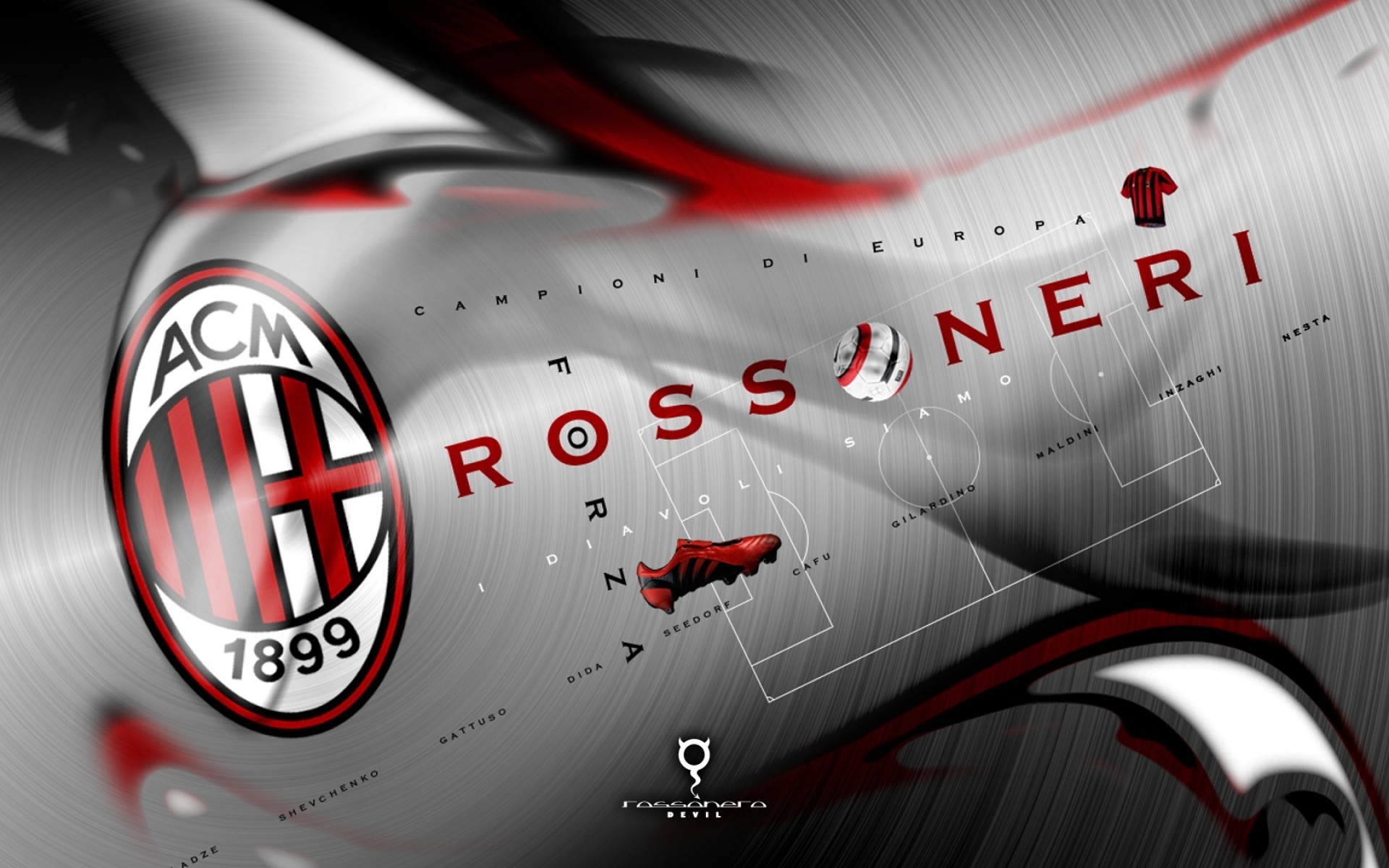 AC Milan Team Wallpapers - Wallpaper Cave