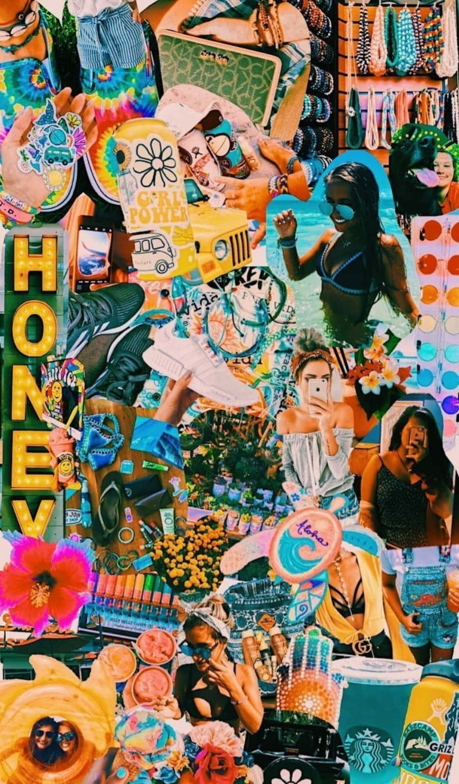 Colorful Collage Wallpapers - Wallpaper Cave