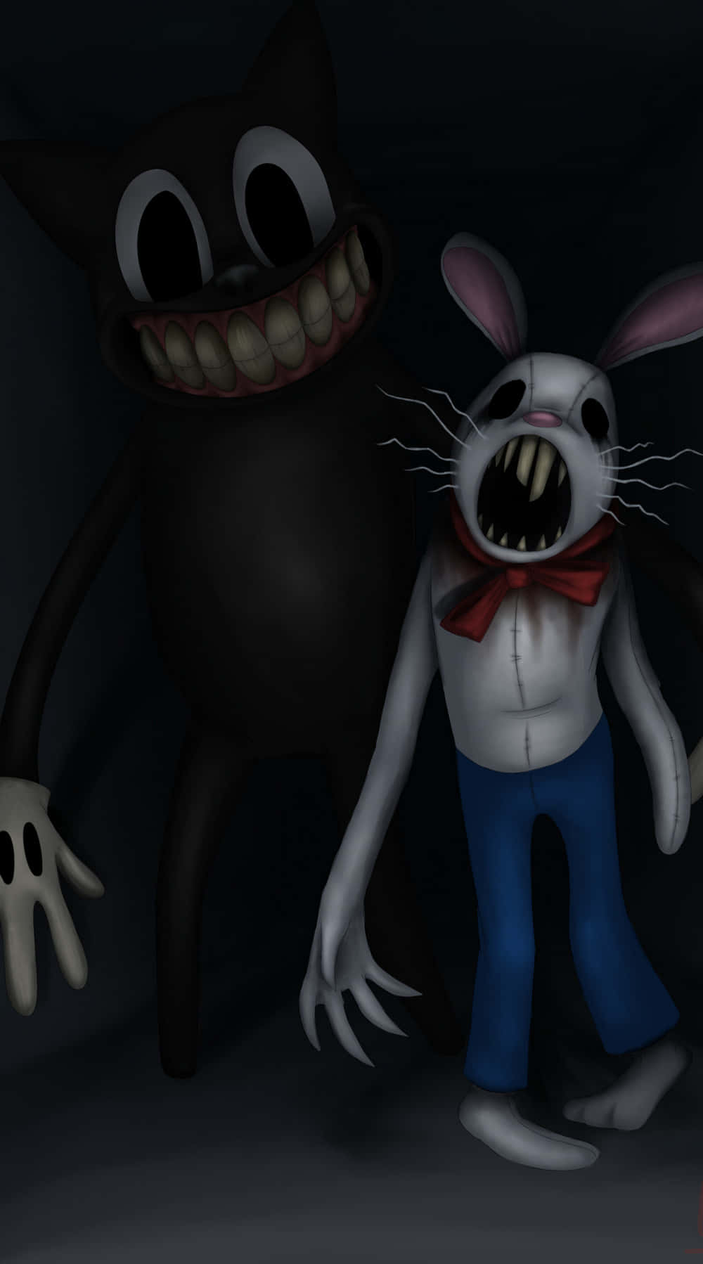 Cartoon Cat Horror Wallpapers - Wallpaper Cave