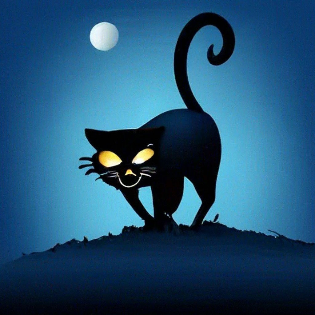 Cartoon Cat Horror Wallpapers - Wallpaper Cave