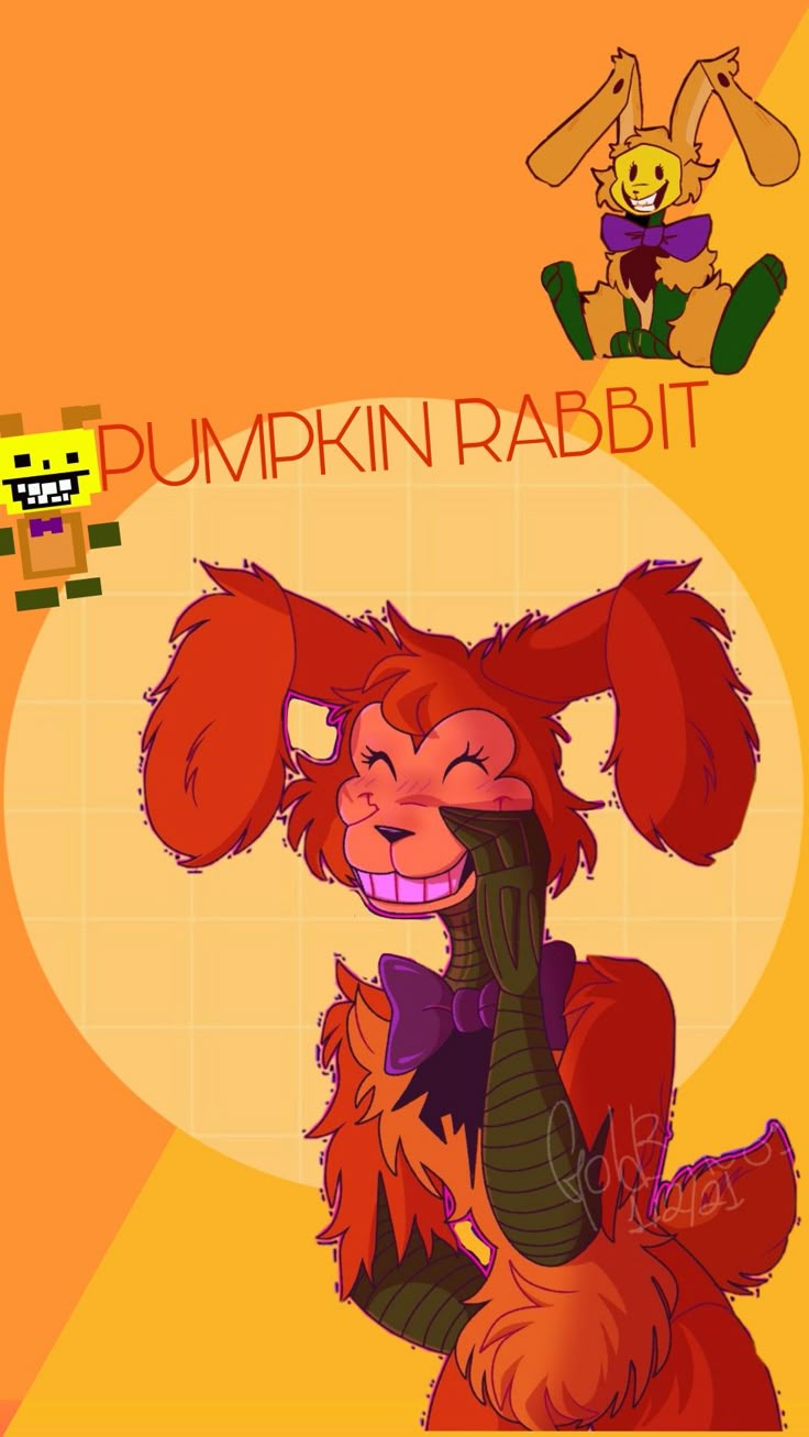 The Pumpkin Rabbit Wallpapers - Wallpaper Cave