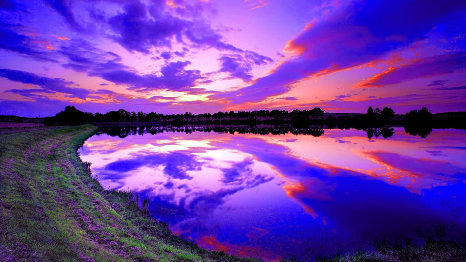 Purple And Blue Sunset Wallpapers - Wallpaper Cave