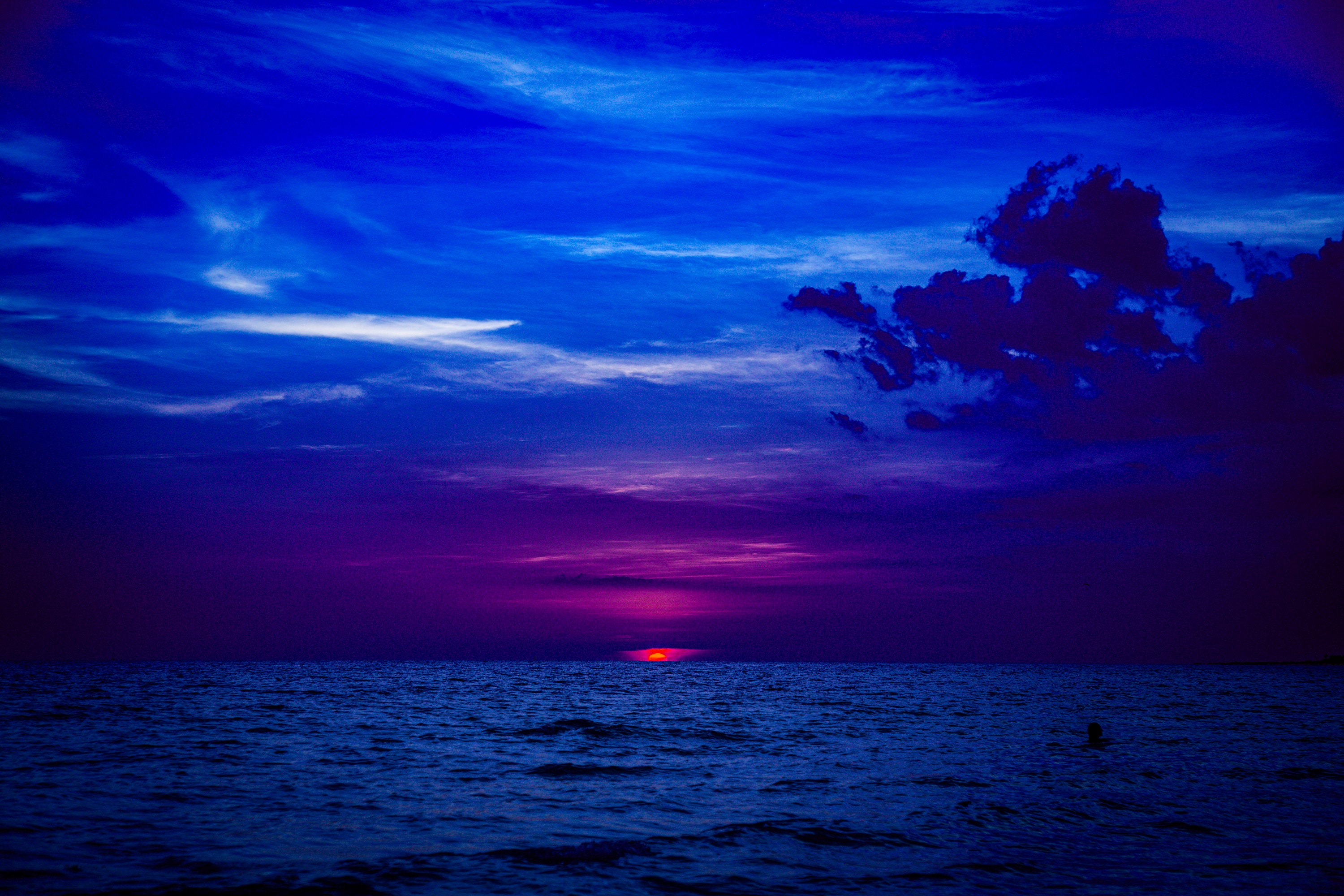 Purple And Blue Sunset Wallpapers - Wallpaper Cave