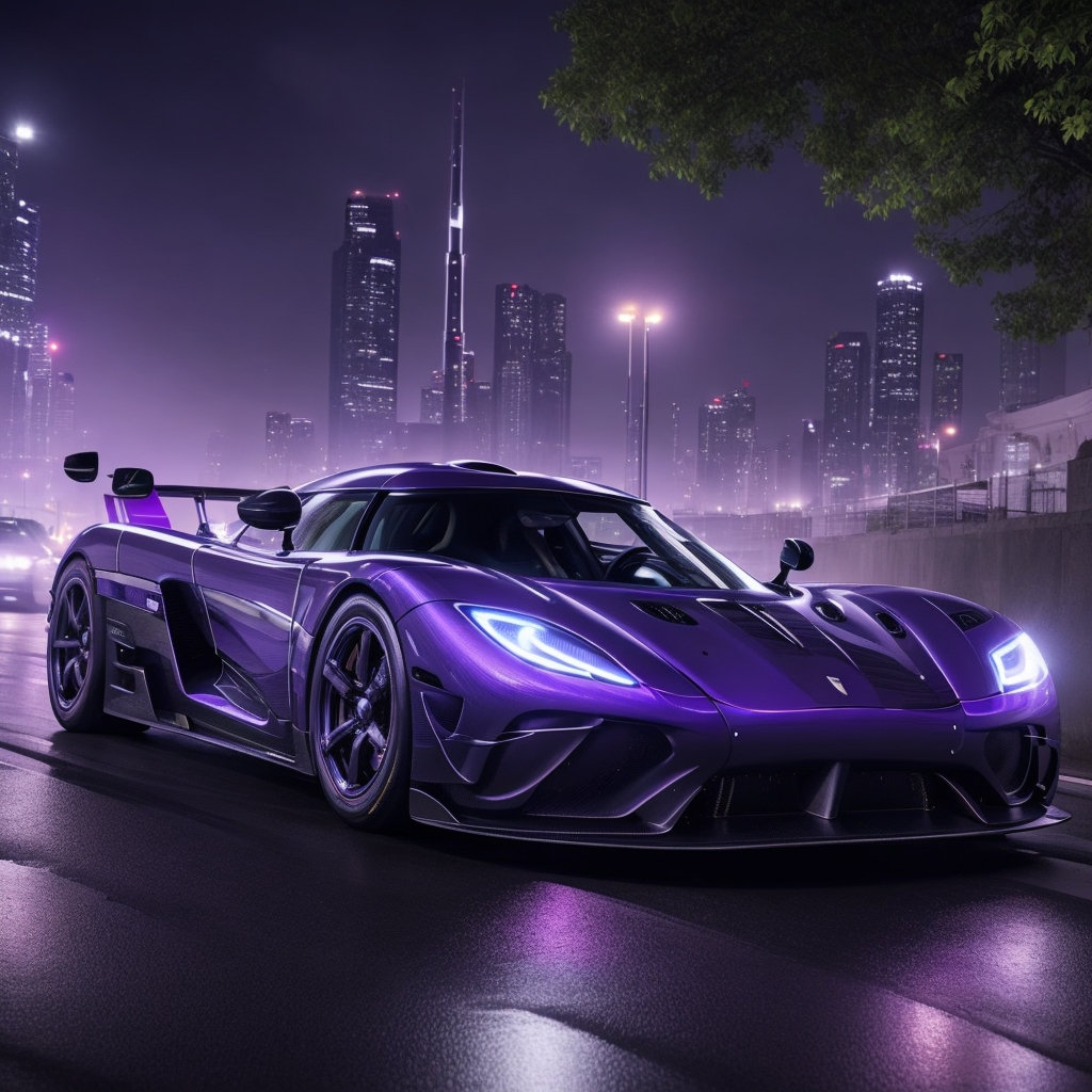 Koenigsegg Jesko Neon City Wallpapers - Wallpaper Cave