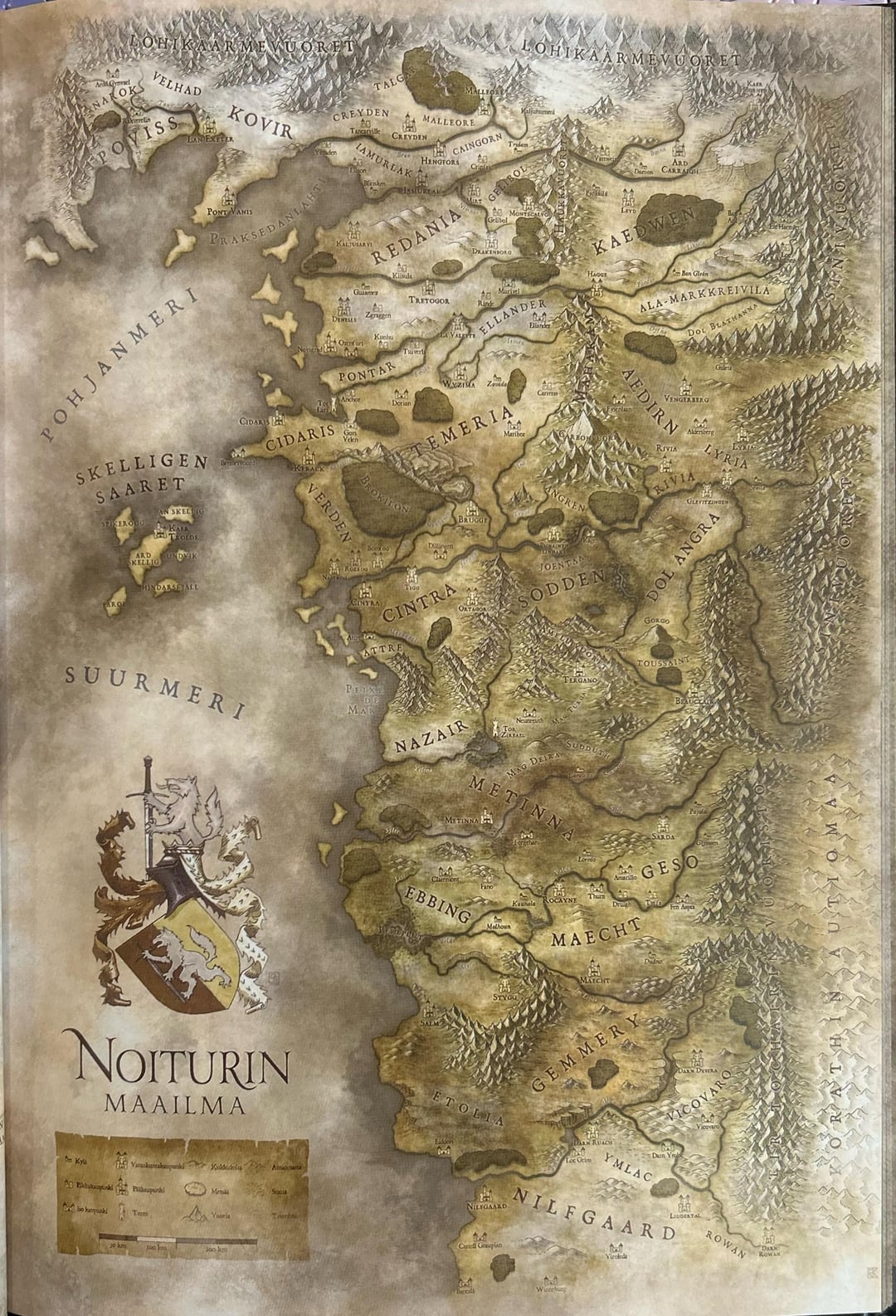 The Witcher Map Wallpapers - Wallpaper Cave