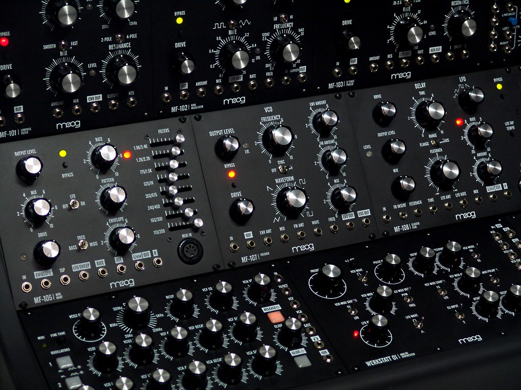 Modular Synthesizer Wallpapers - Wallpaper Cave