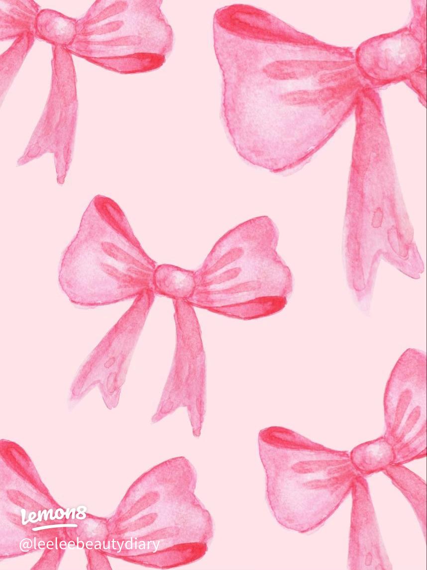 Cute Pink Bow Wallpapers - Wallpaper Cave