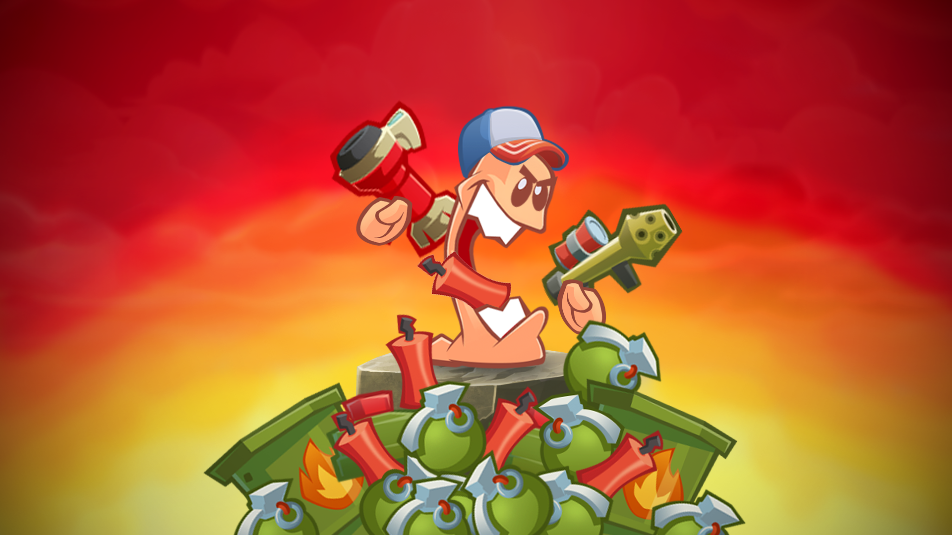Worms W.M.D Wallpapers - Wallpaper Cave