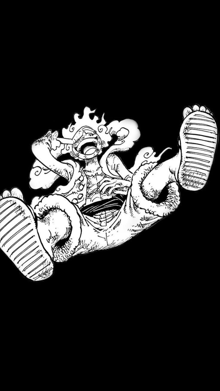 Black And White Luffy Wallpapers - Wallpaper Cave