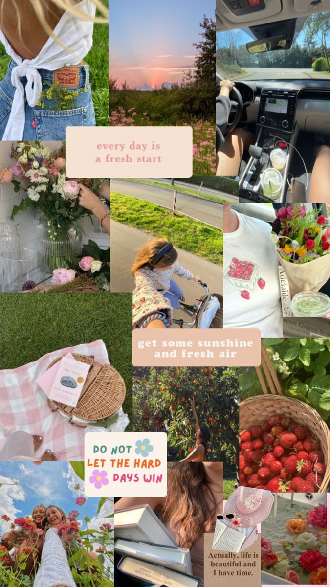 Spring iPhone Collage Wallpapers - Wallpaper Cave