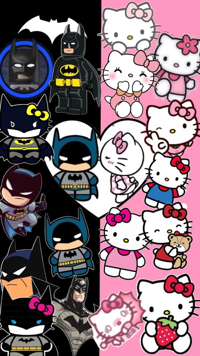 Hello Kitty Batman Wallpapers - Wallpaper Cave