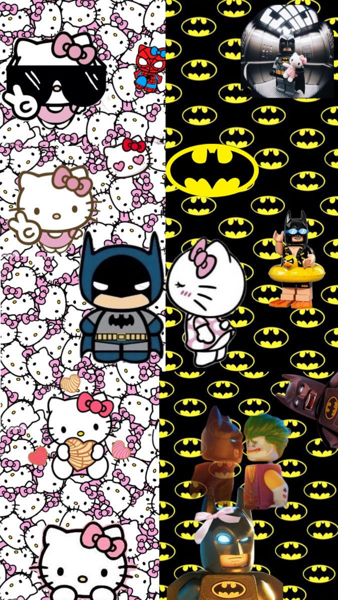 Hello Kitty Batman Wallpapers - Wallpaper Cave