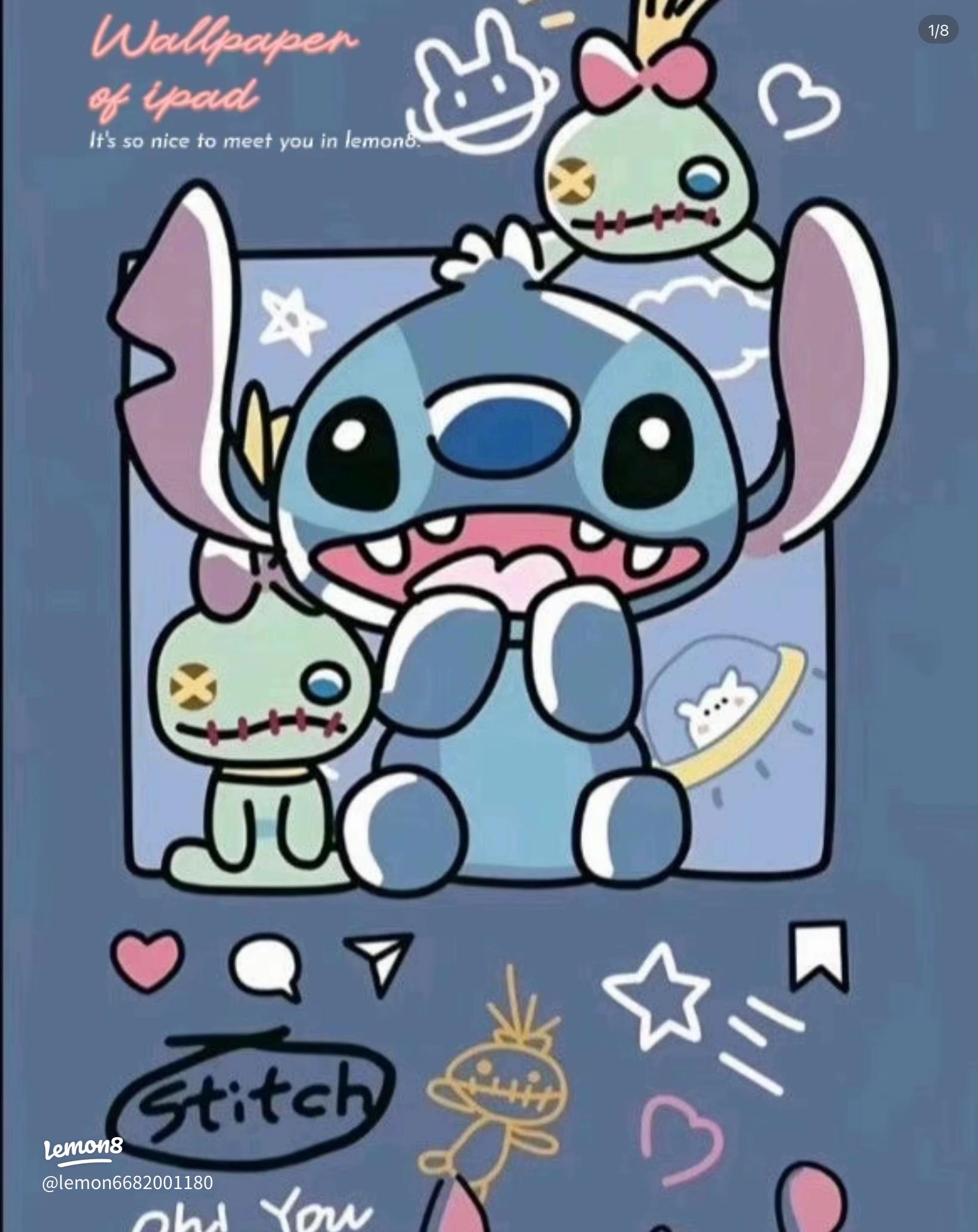 Stitch And Hello Kitty Baddie Wallpapers - Wallpaper Cave