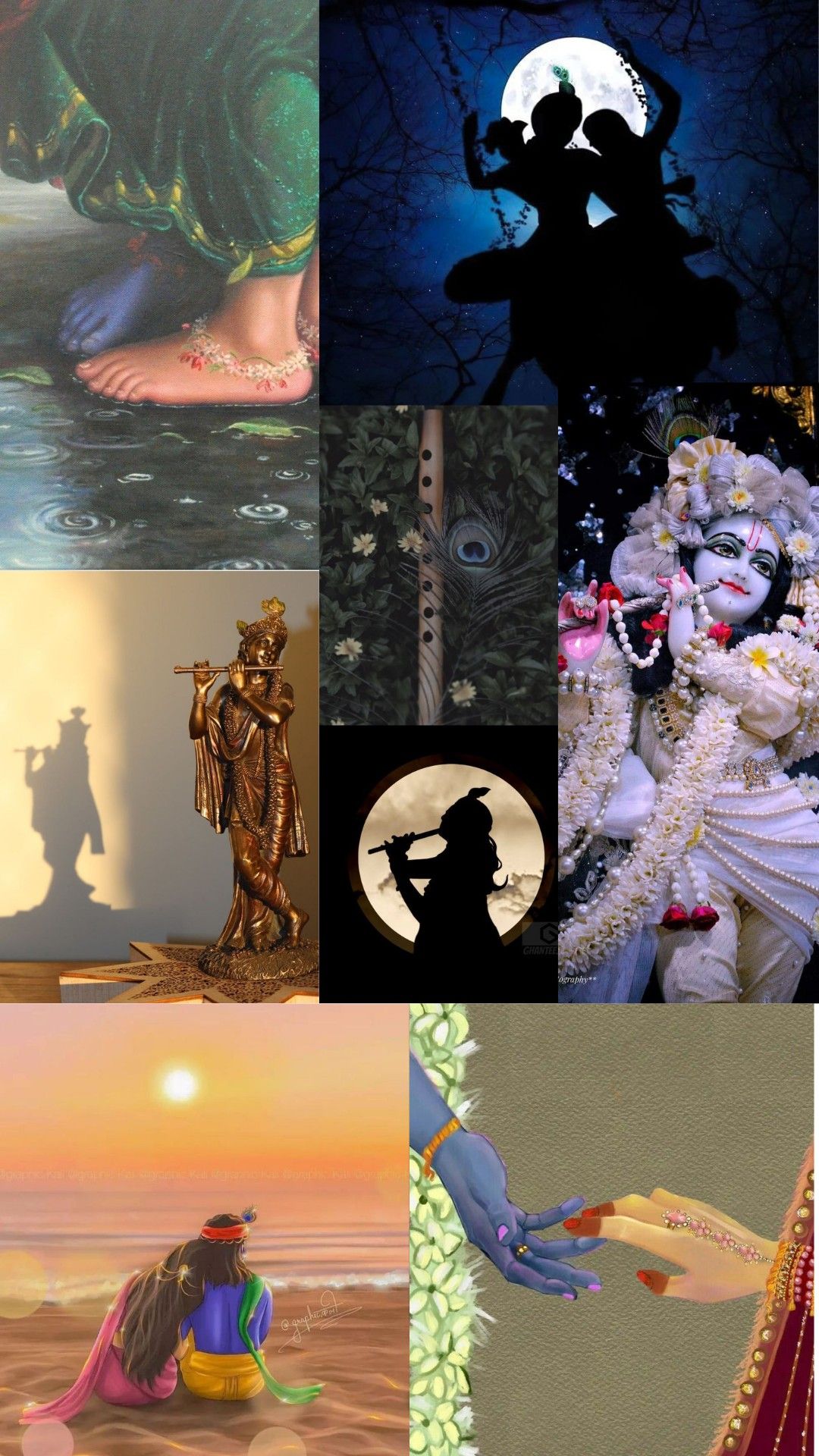 Lord Krishna Aesthetic Wallpapers - Wallpaper Cave