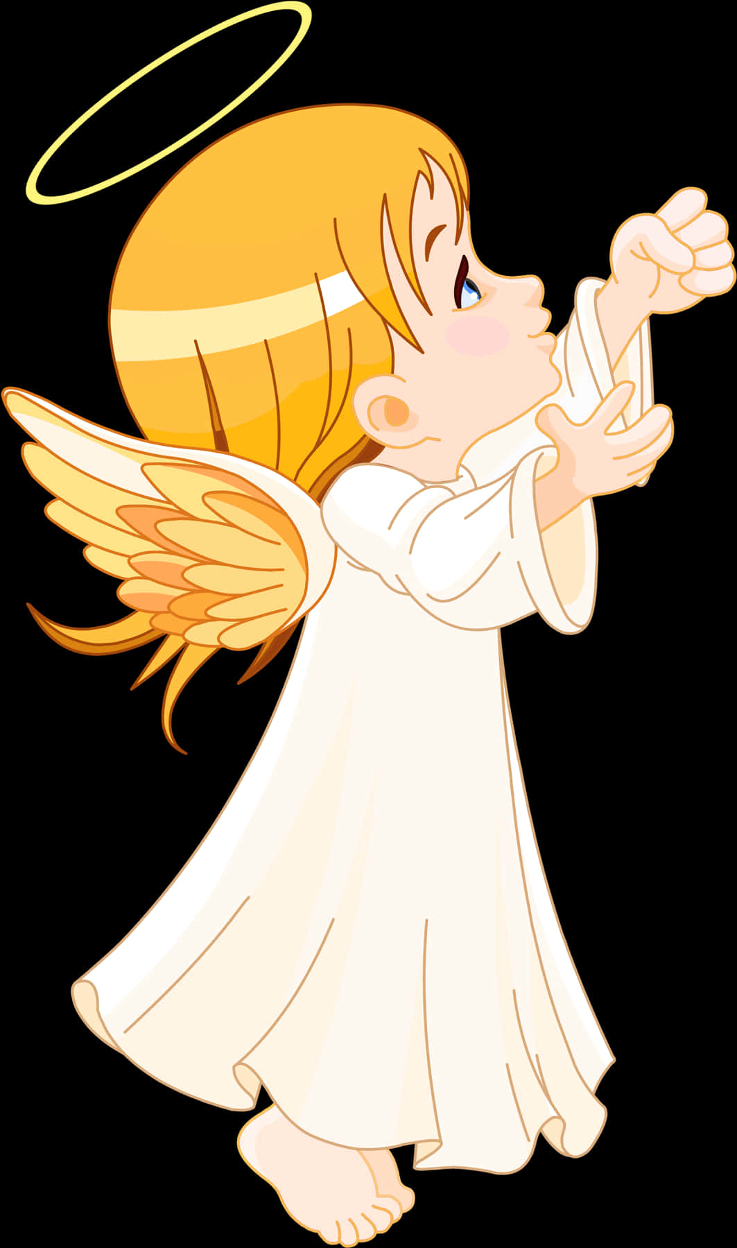 Angel Cartoon Wallpapers - Wallpaper Cave