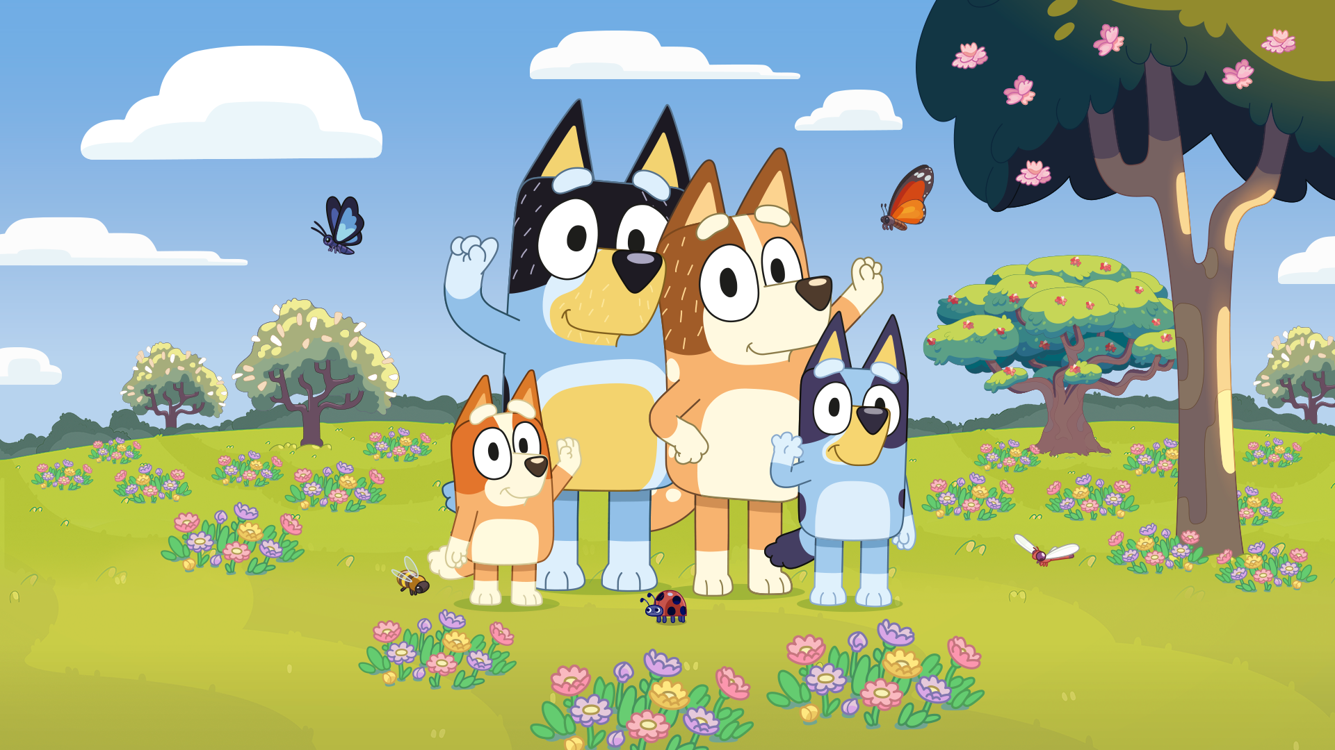 Spring Bluey Wallpapers - Wallpaper Cave