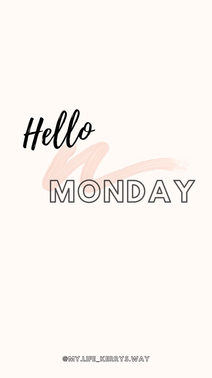 Monday Pink Wallpapers - Wallpaper Cave