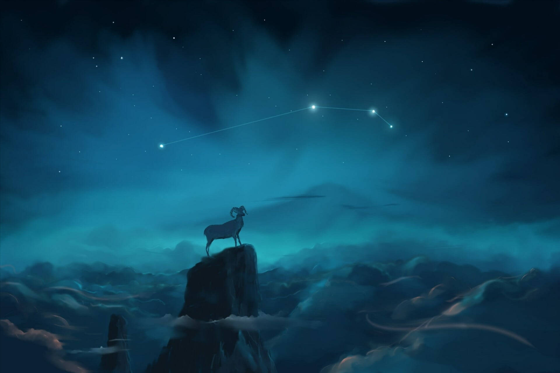 Aries Blue Wallpapers - Wallpaper Cave