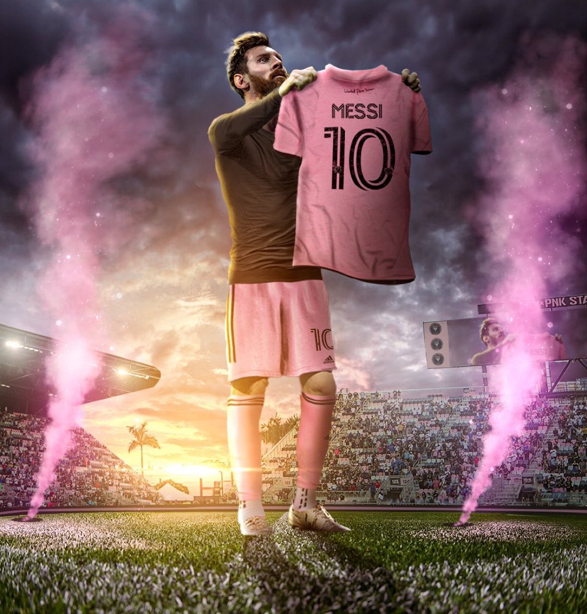 Messi Pink Wallpapers - Wallpaper Cave