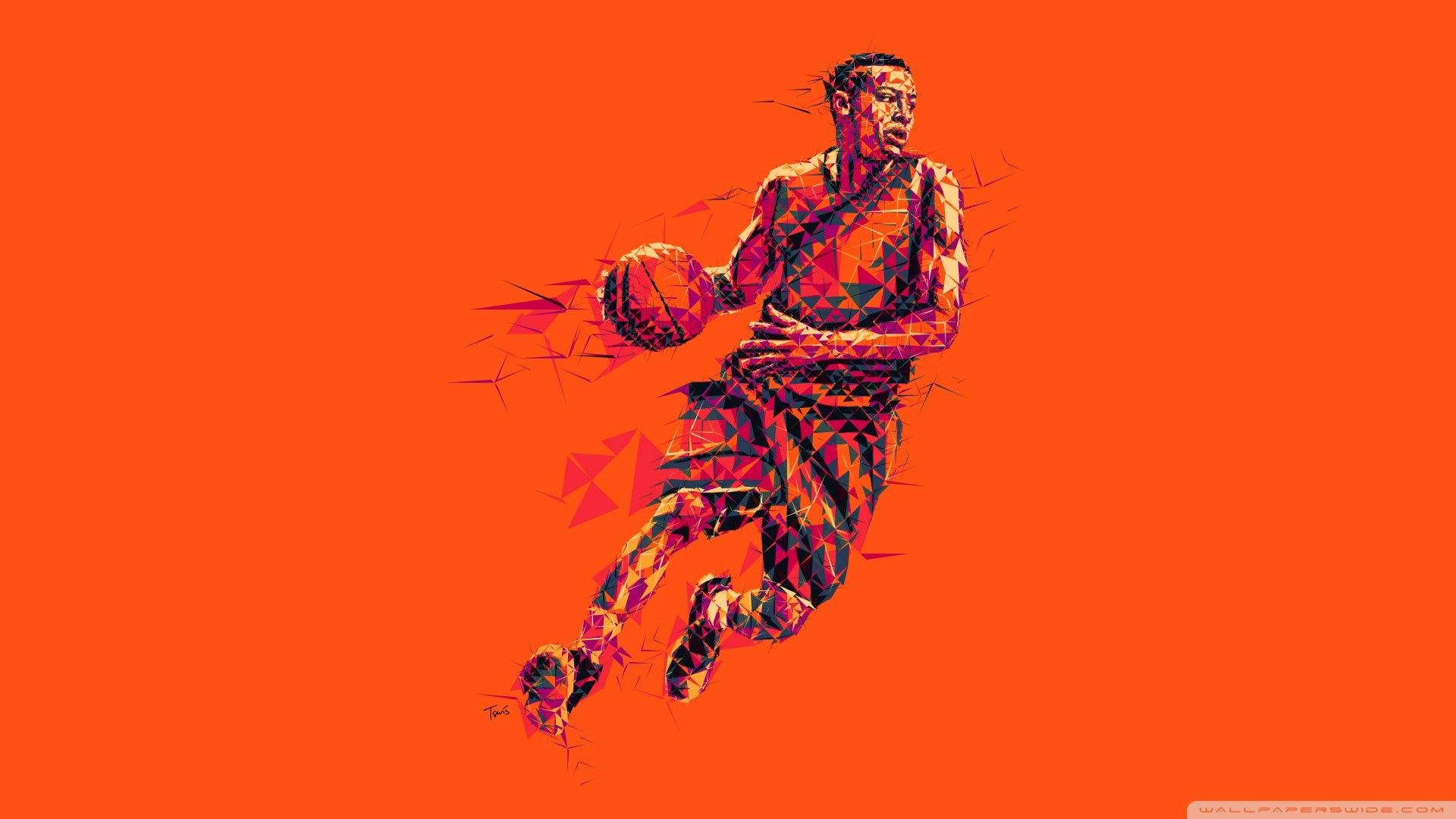 Orange Basketball Wallpapers - Wallpaper Cave