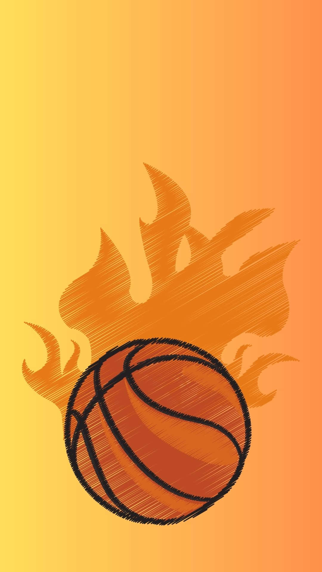 Orange Basketball Wallpapers - Wallpaper Cave