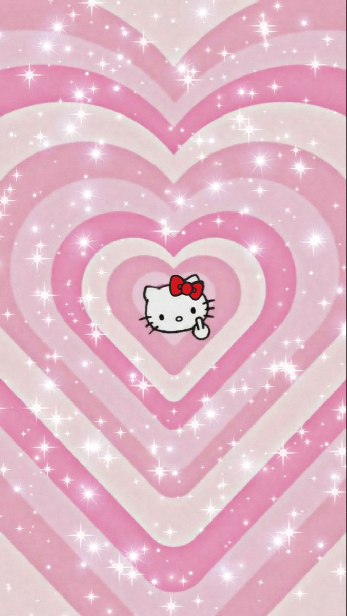 Hello Kitty Heart Wallpapers - Wallpaper Cave