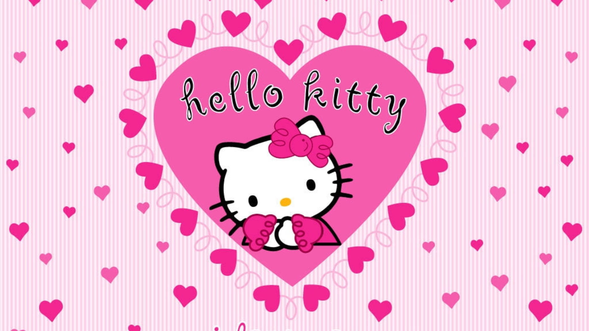 Hello Kitty Heart Wallpapers - Wallpaper Cave