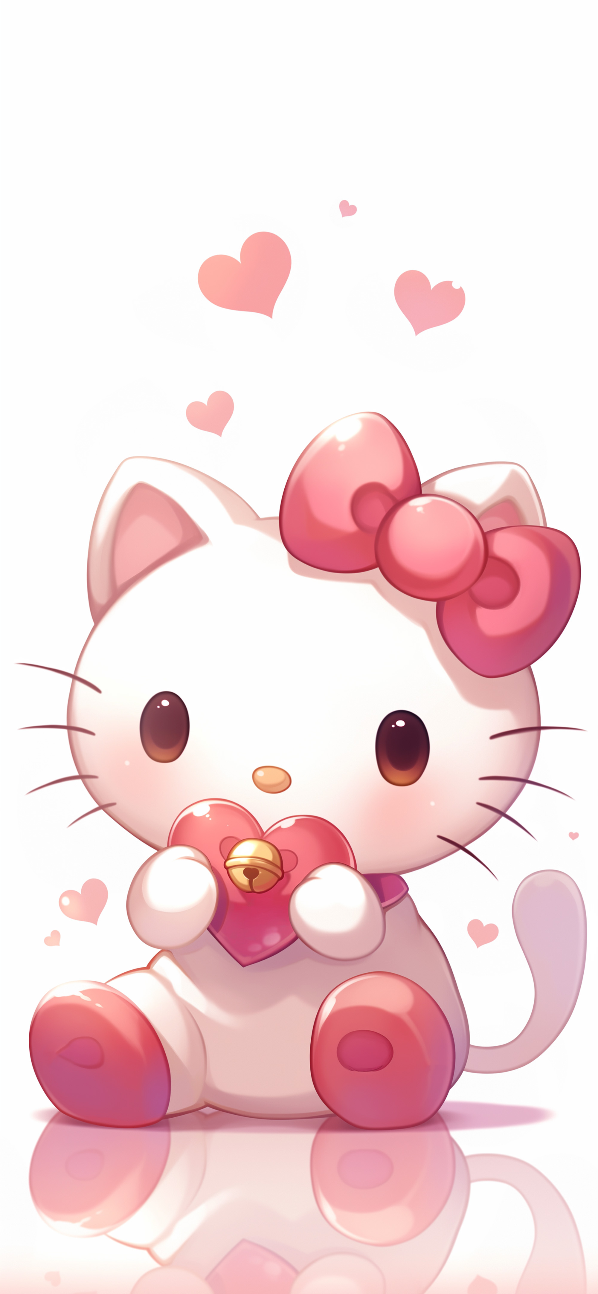 Hello Kitty Heart Wallpapers - Wallpaper Cave