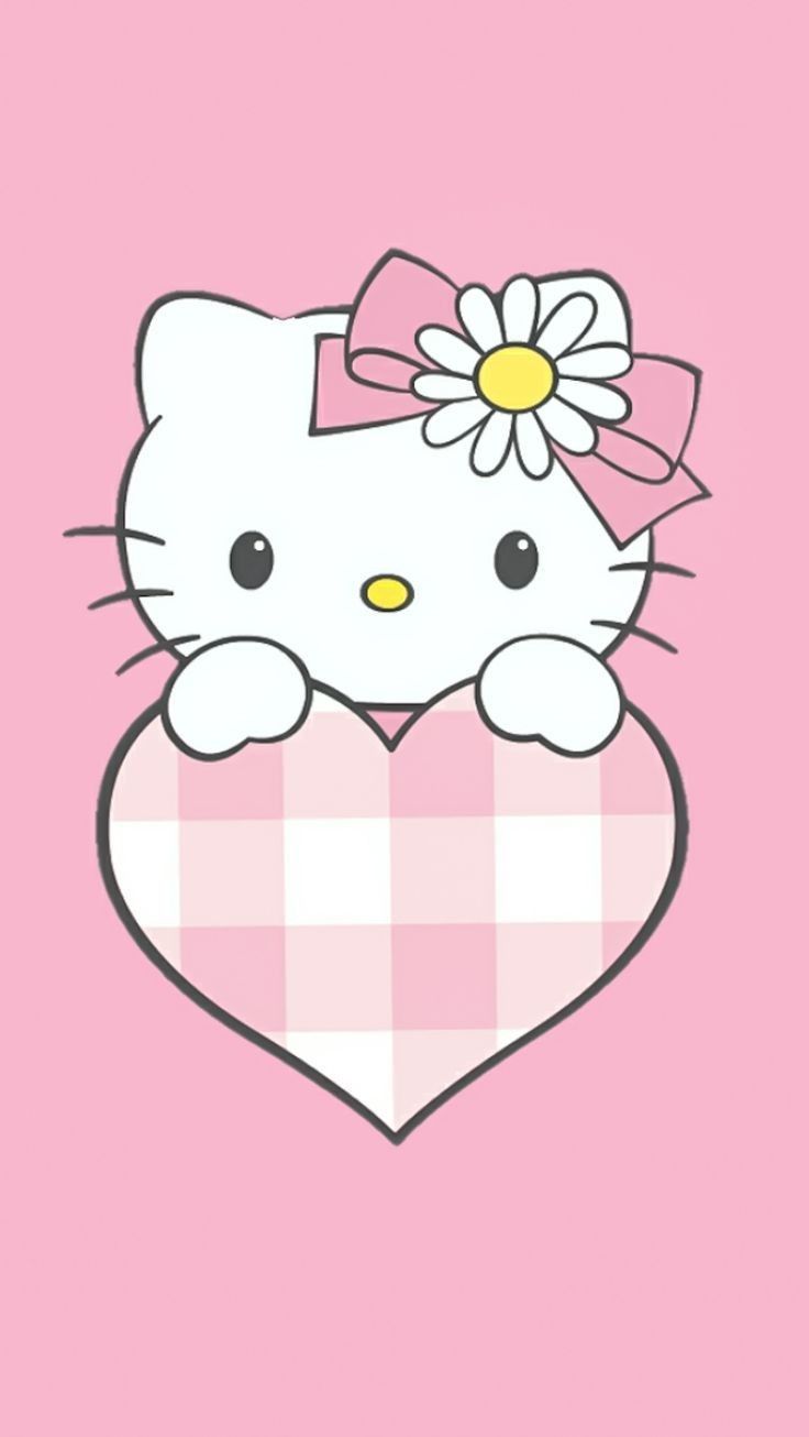 Hello Kitty Heart Wallpapers - Wallpaper Cave