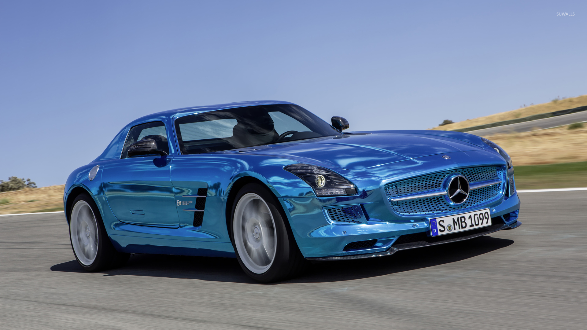 Blue Mercedes Wallpapers - Wallpaper Cave