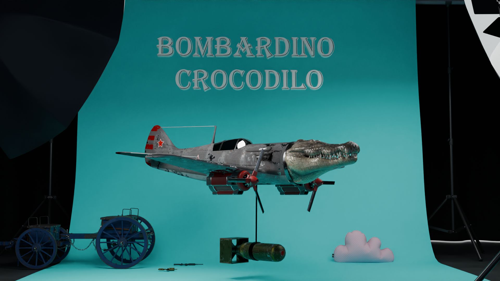 Bombardino Crocodilo Wallpapers - Wallpaper Cave