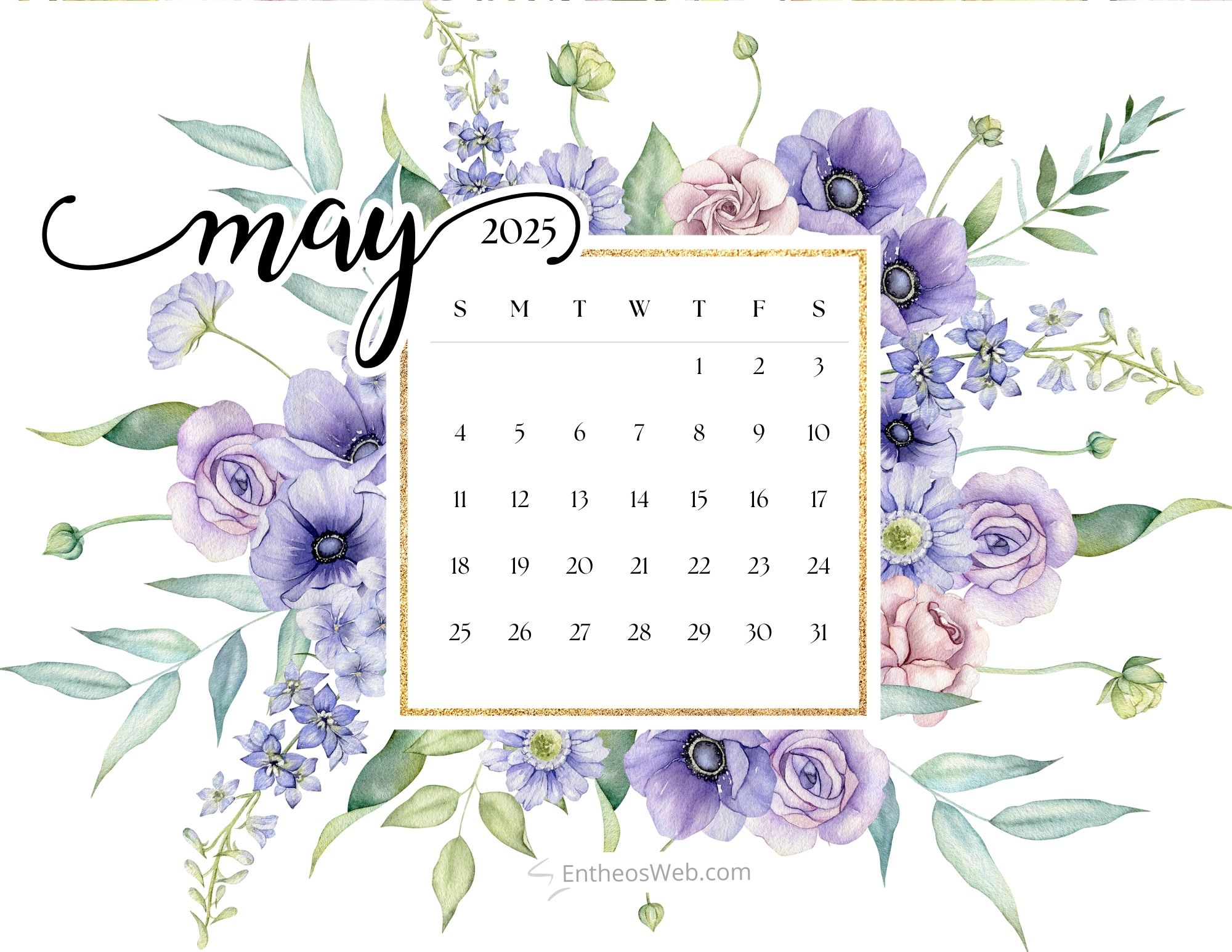 May 2025 Calendar Wallpapers - Wallpaper Cave