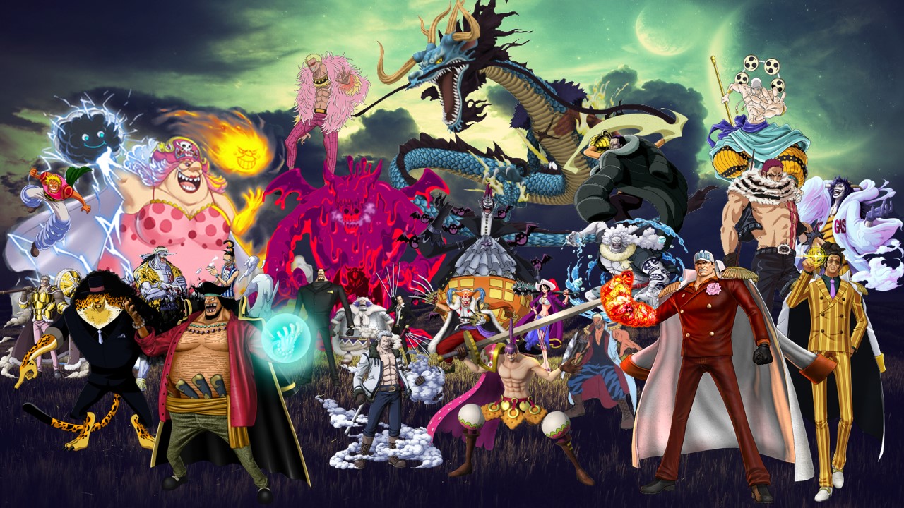 One Piece Villains Wallpapers - Wallpaper Cave