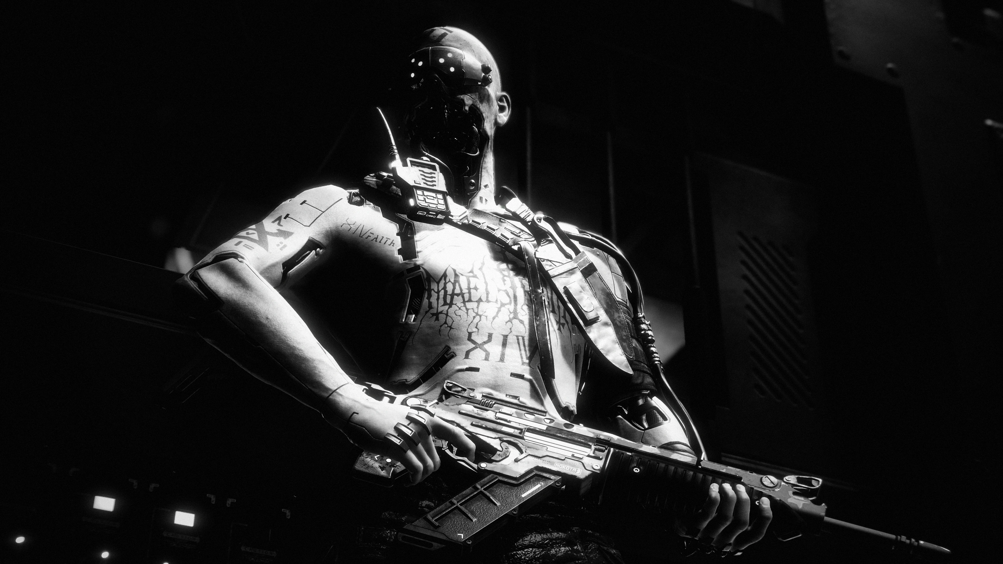 Cyberpunk White Wallpapers - Wallpaper Cave