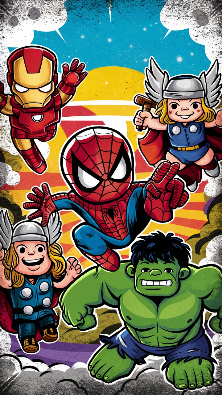 Comic Character Wallpapers - Wallpaper Cave