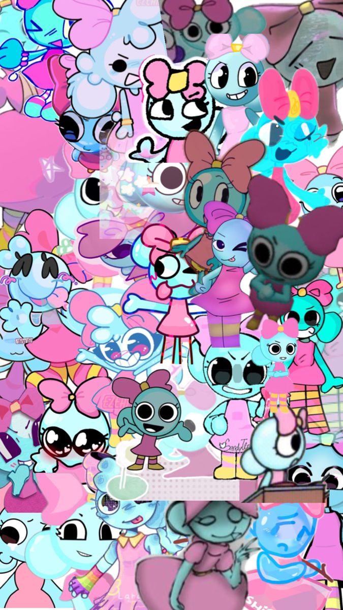 Dandy's World Characters Wallpapers - Wallpaper Cave