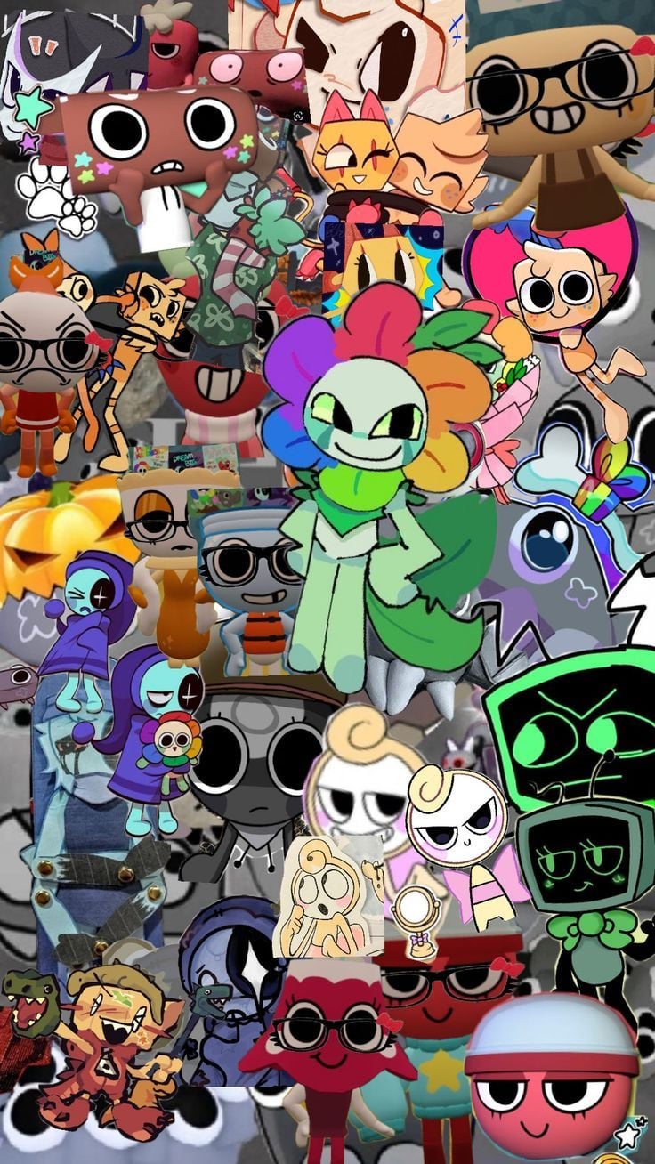 Dandy's World Characters Wallpapers - Wallpaper Cave