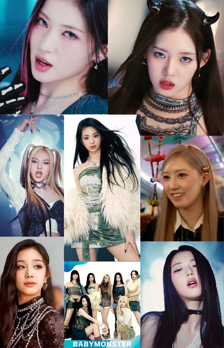 Babymonster Collage Wallpapers - Wallpaper Cave