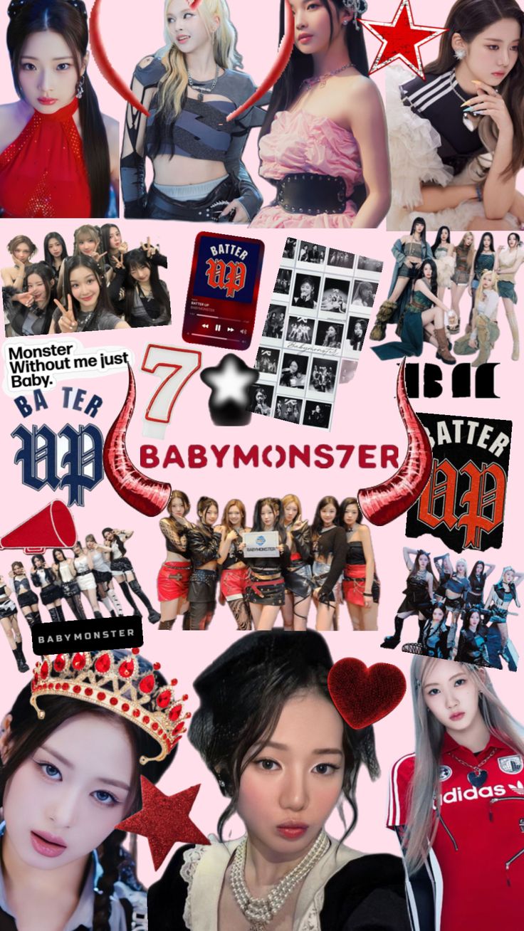 Babymonster Collage Wallpapers - Wallpaper Cave
