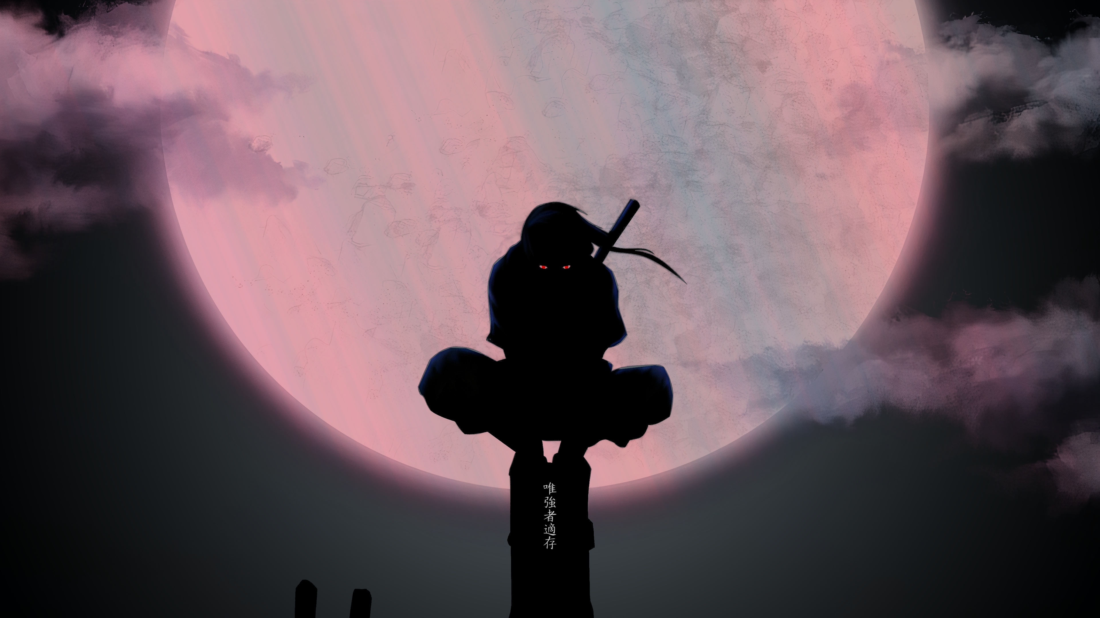 Itachi 4k Moon Wallpapers - Wallpaper Cave