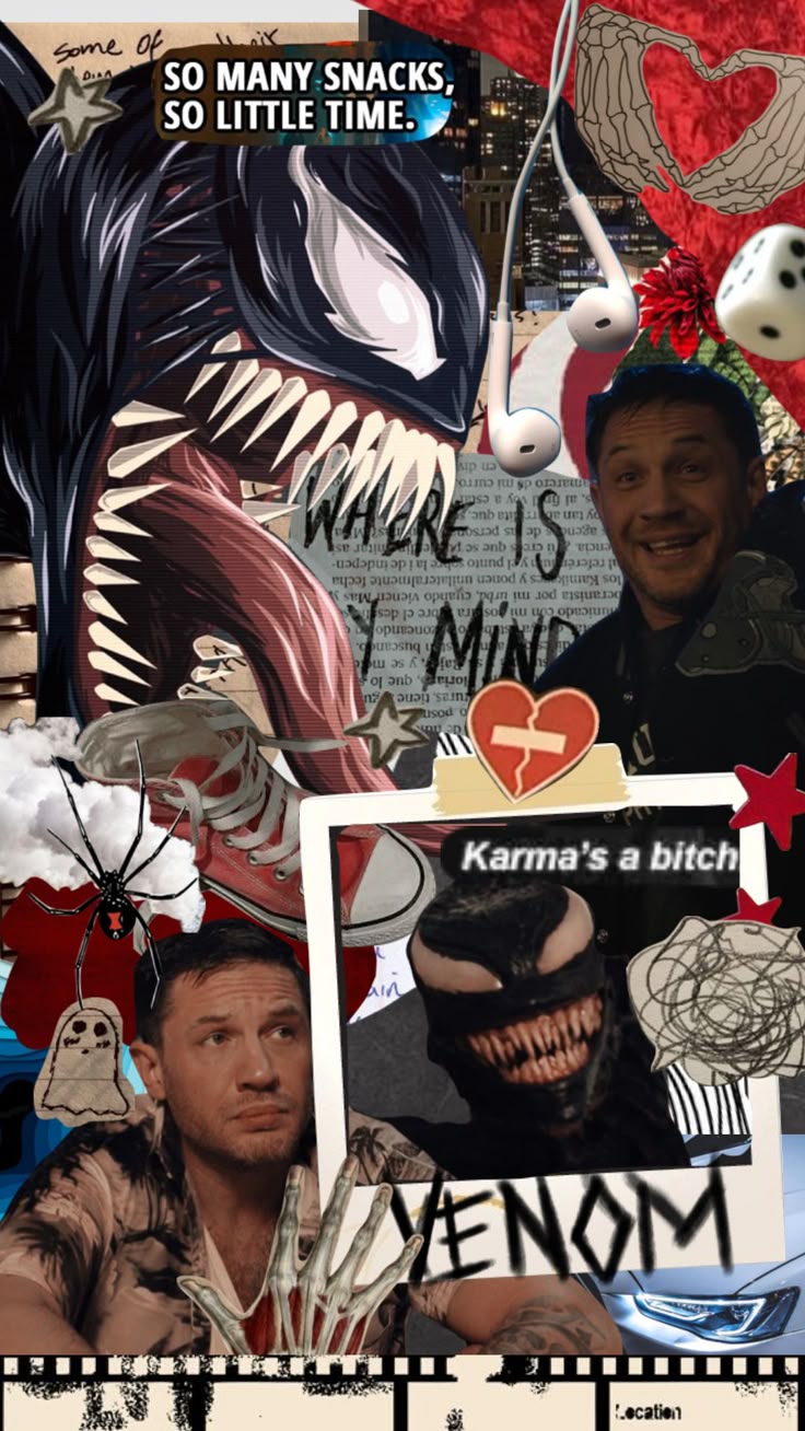 Venom Collage Wallpapers - Wallpaper Cave